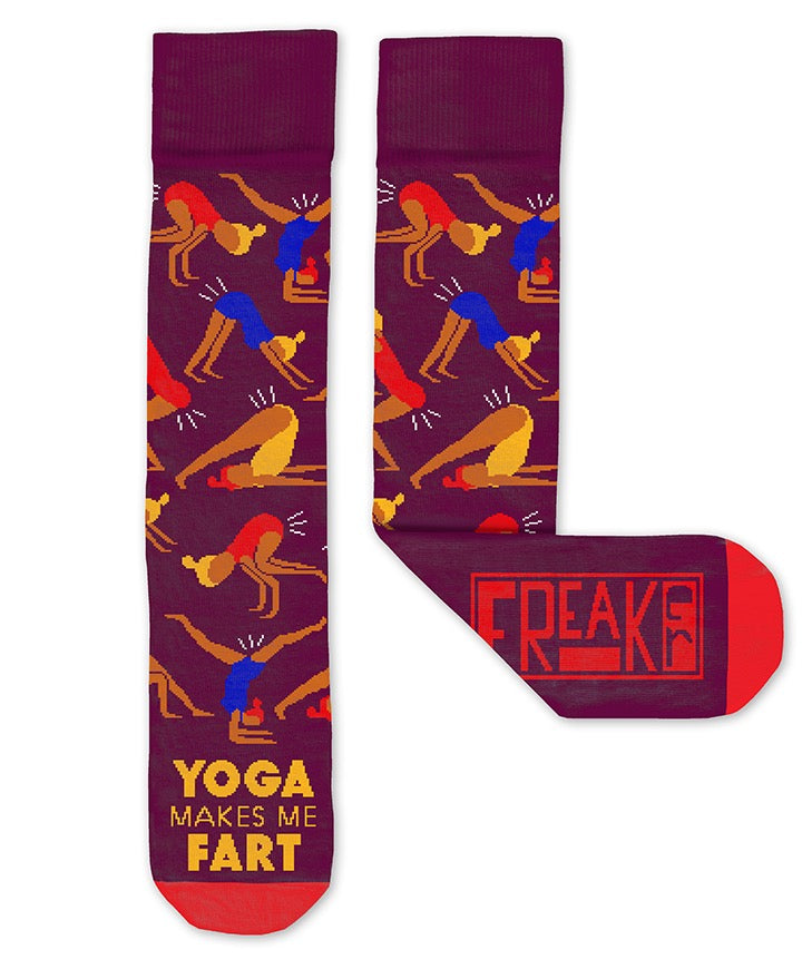 Yoga Makes Me Fart | Socks | Freaker USA