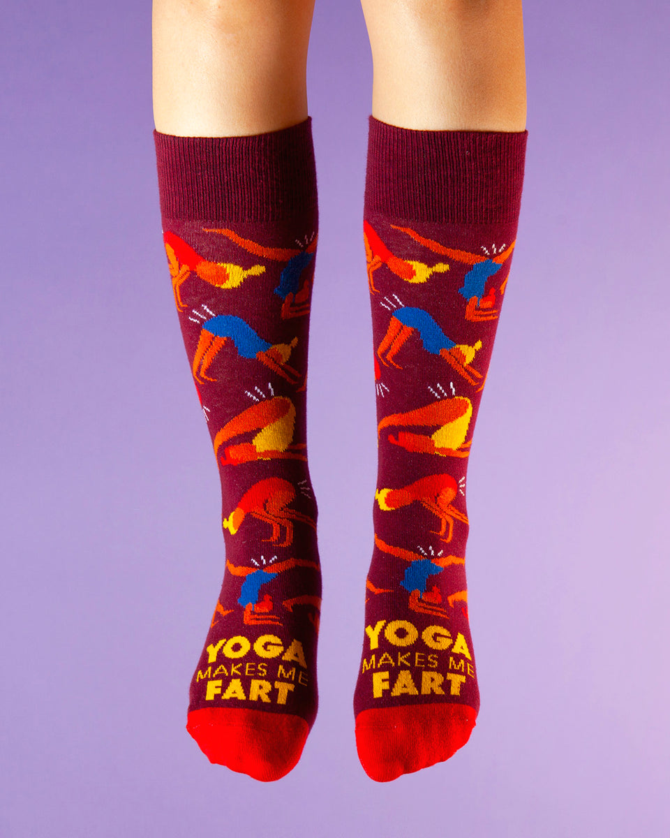 Yoga Makes Me Fart | Socks | Freaker USA